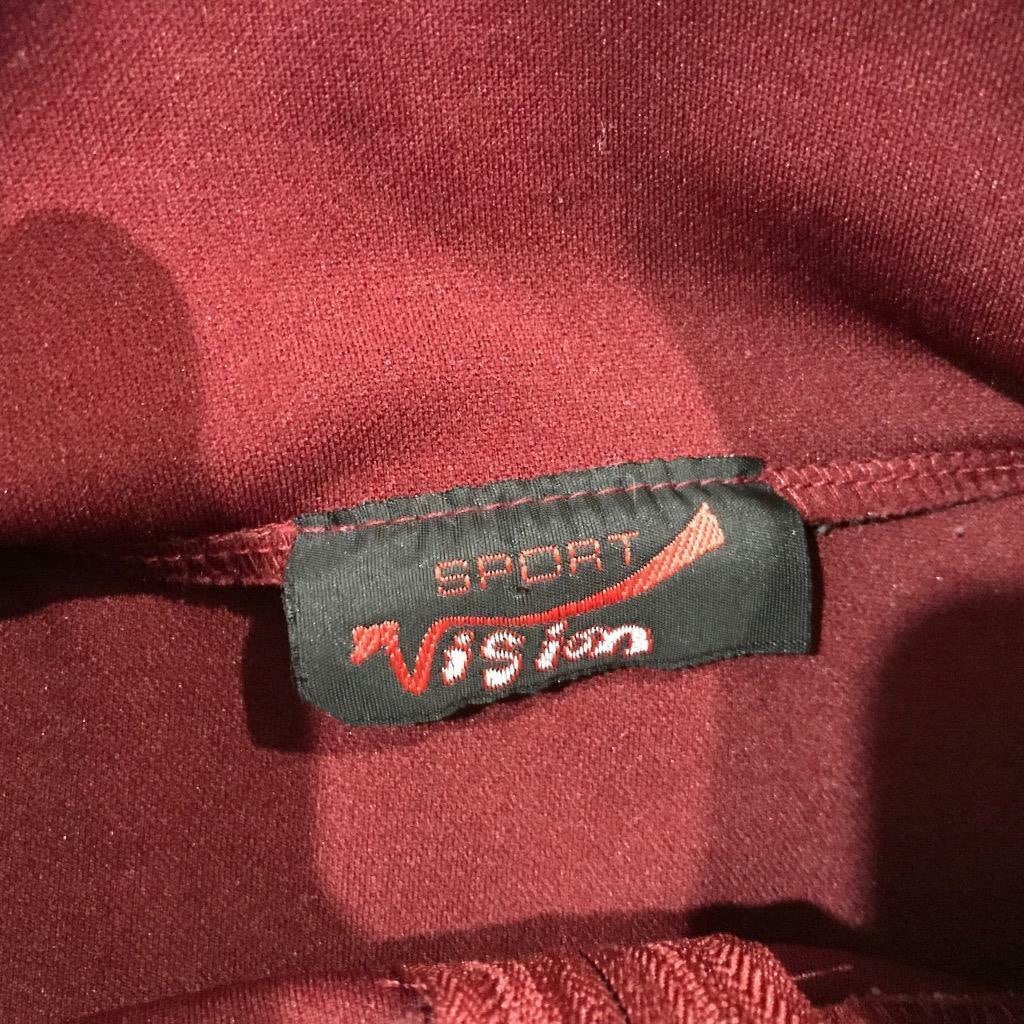 Vintage Sport Vision Zip up Track Jacket Mens Medium - Etsy