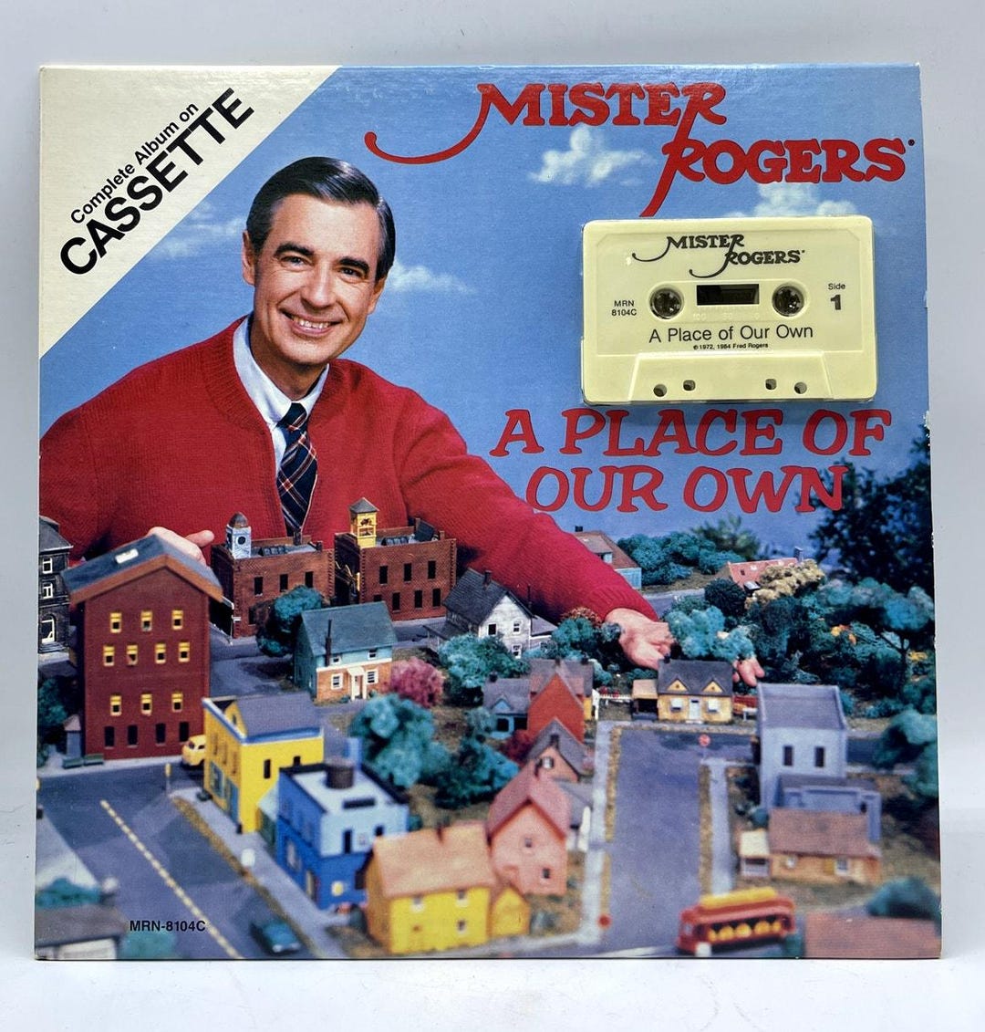Mister Rogers Cassette A Place of Our Own Album MRN-8104C Fred Rogers ...