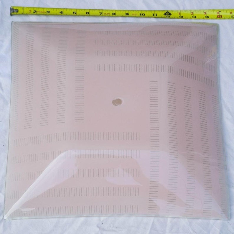 Glass Shade Lamp Sconce Ceiling Fixture Cover Pink Mid Century Design ...