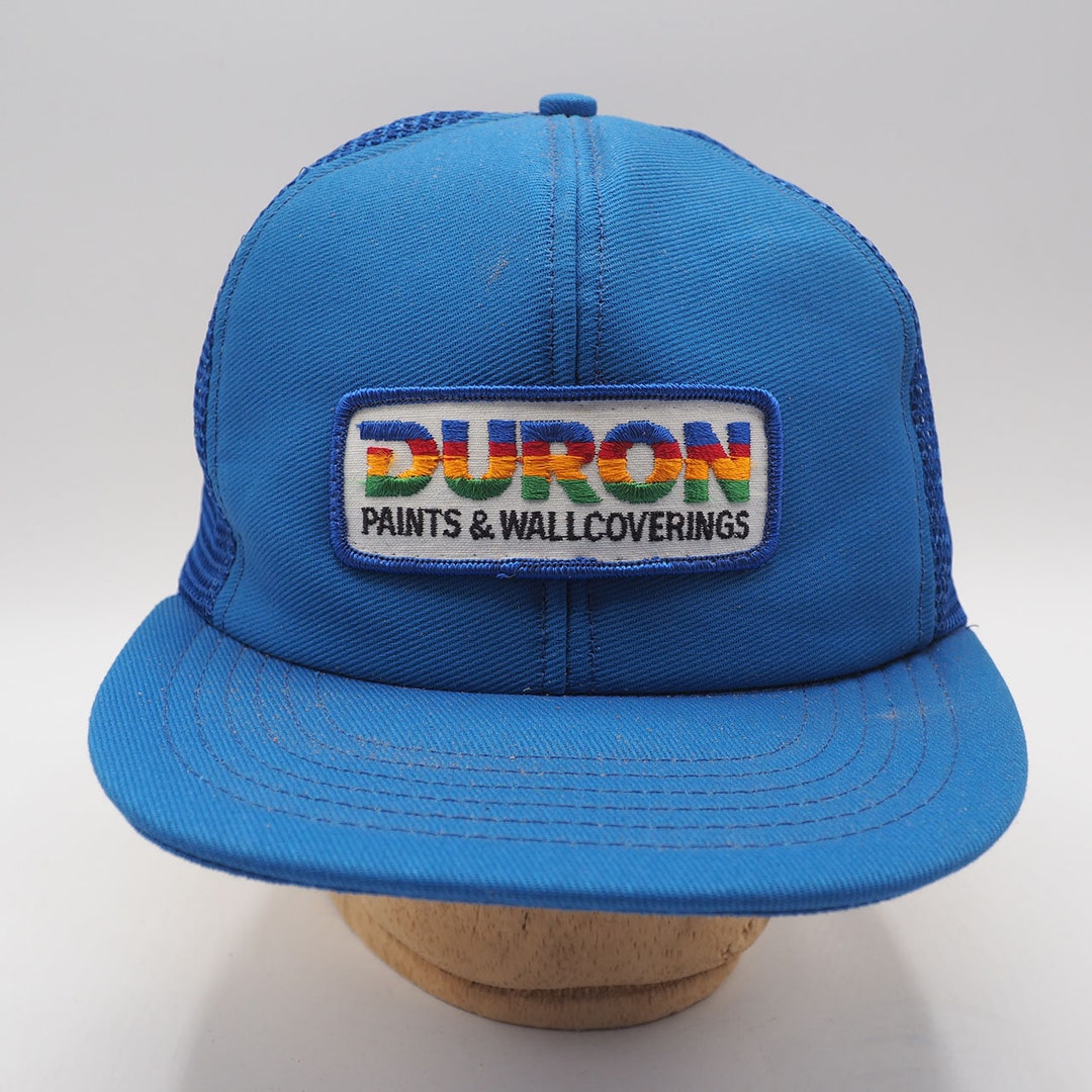 Vintage Duron Paints Patch Mesh Snapback Trucker Hat Cap NWOT NOS - Etsy