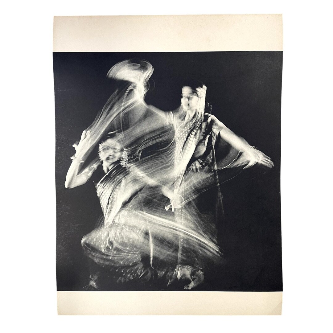Indian Dancer Study in Motion Herbert Matter Photograph 1968 Reinhold ...