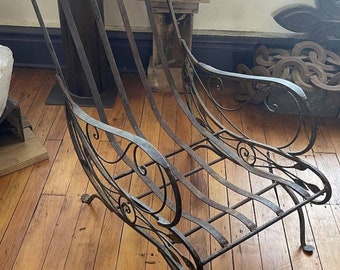Meadowcraft dogwood wrought iron chaise lounge store