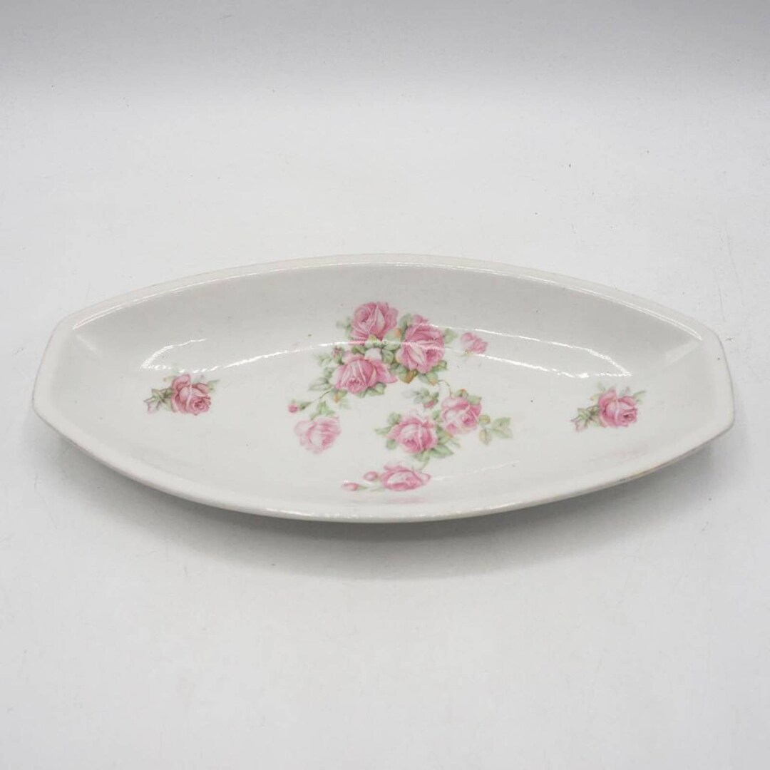 Vintage Kahla Zwiebelmuster Pink Rose 10" Serving Platter - Etsy