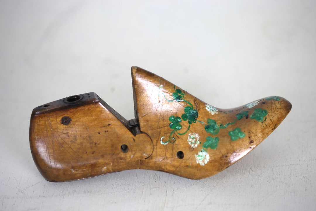 Vintage Shoe Form | Saint Patricks Day Decor | Luck of the Irish - Etsy
