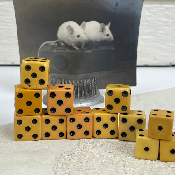Antique Dice - Etsy