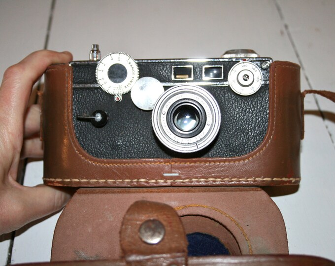 Angus Camera With Leather Case - Etsy