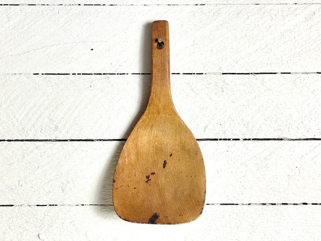 Primitive Wooden Butter Paddle | Antique Wood Butter Paddle | Farmhouse ...