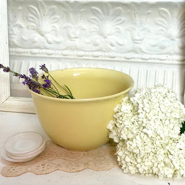 Yellow Mixing Bowl - Etsy