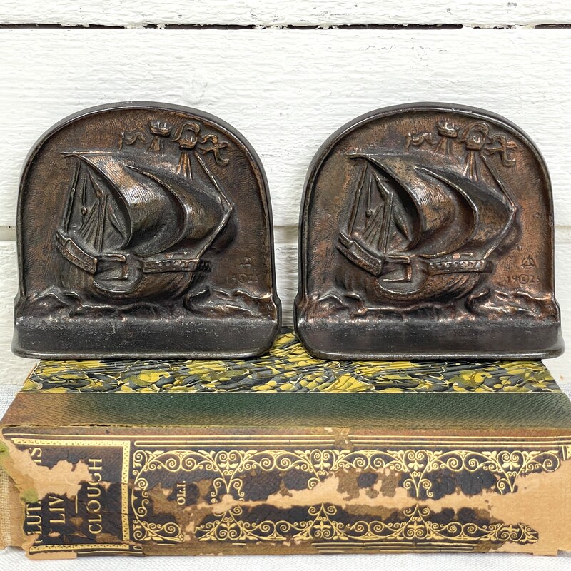 Brass Bookends - Etsy