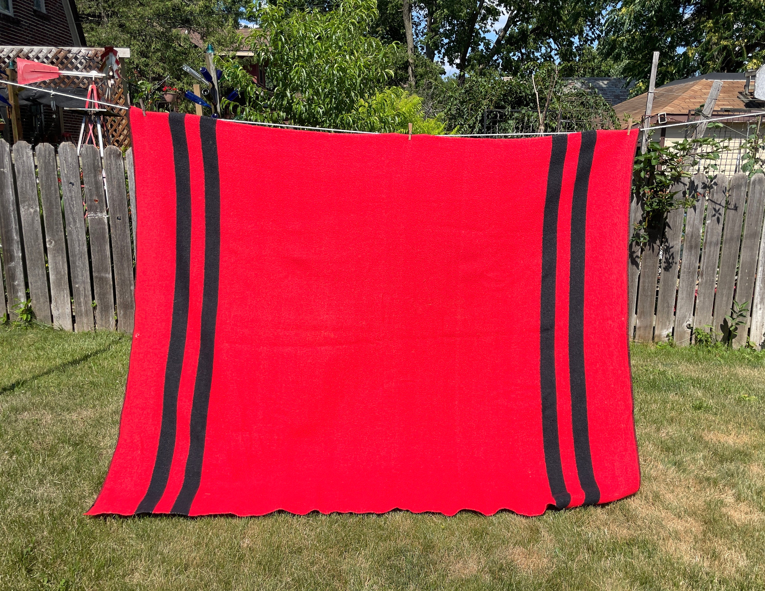 Red Wool Blanket