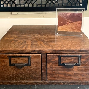 Library Card Catalog - Etsy