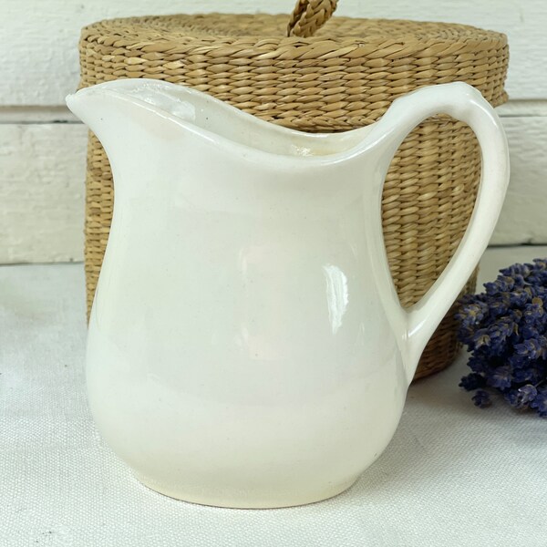 Ironstone Pitcher - Etsy