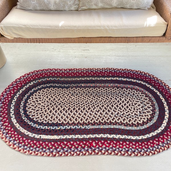 Wool Braided Rug - Etsy