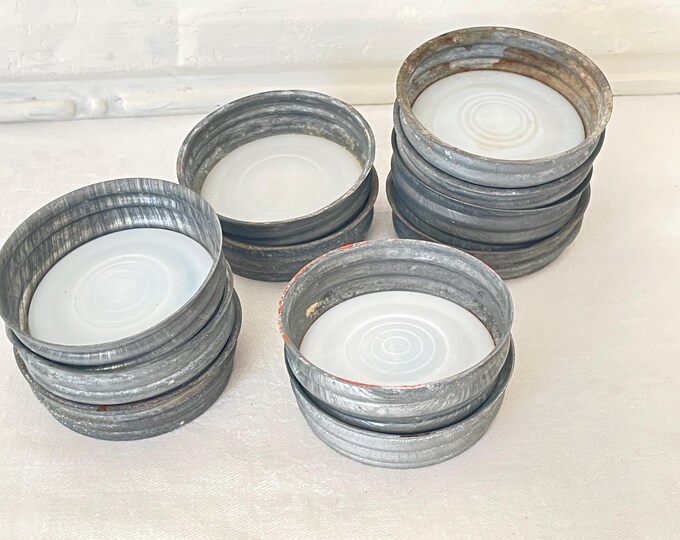 Zinc Antique Ball Jar Lids | Mason Jar Zinc Caps | Mason Jar Zinc Lids ...