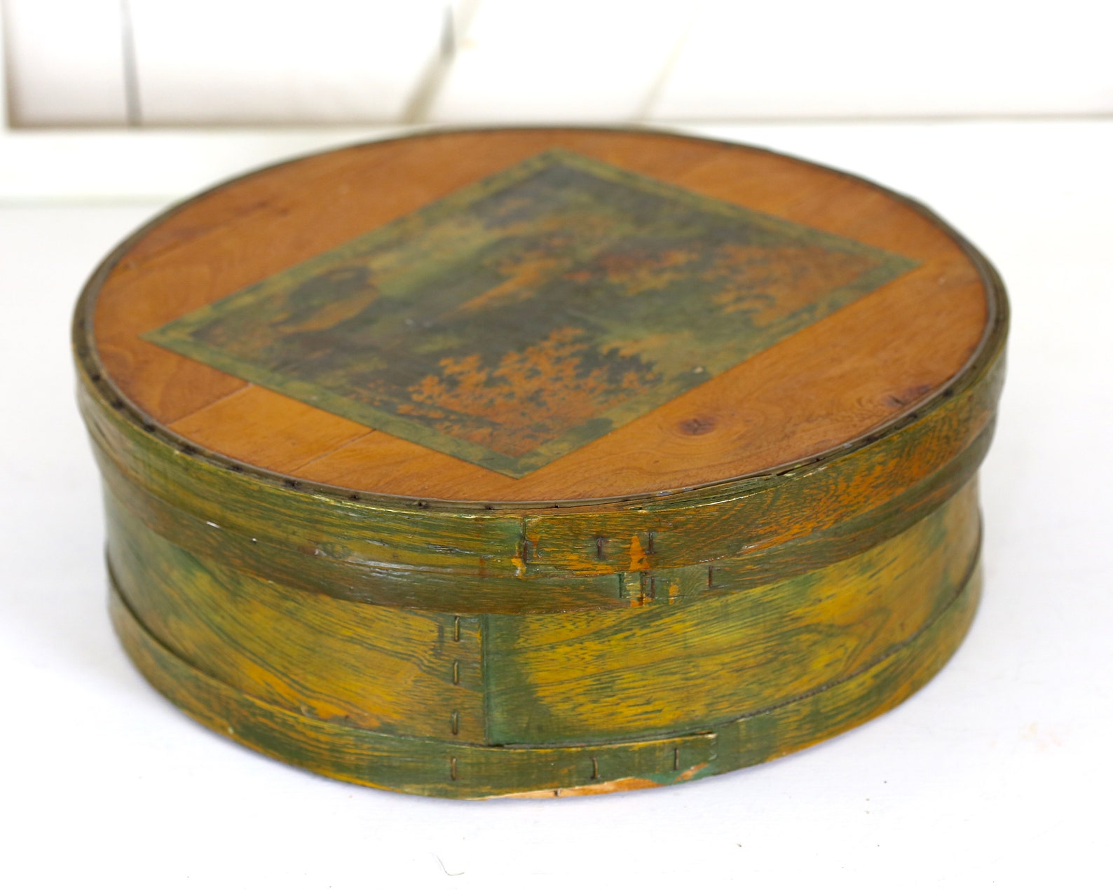 Vintage Cheese Box Large 15 Inches in Diameter Antique Cheese | Etsy