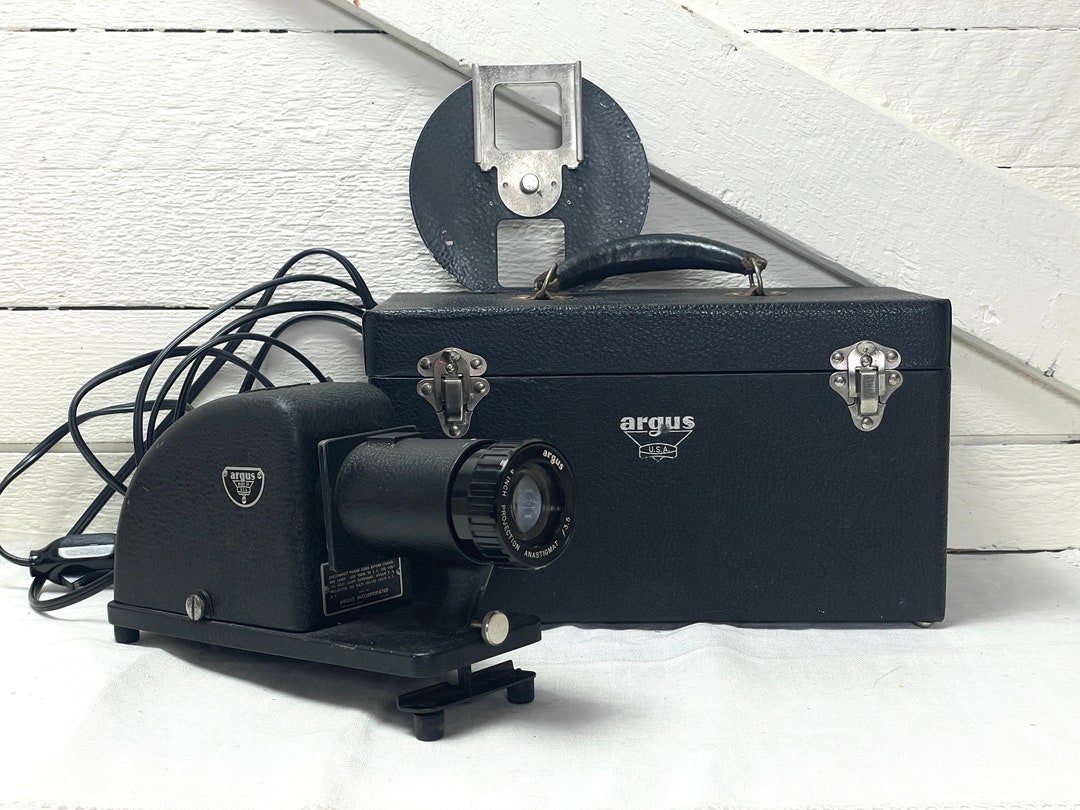 Vintage Argus Slide Projector With Original Case at Kate's Vintage ...