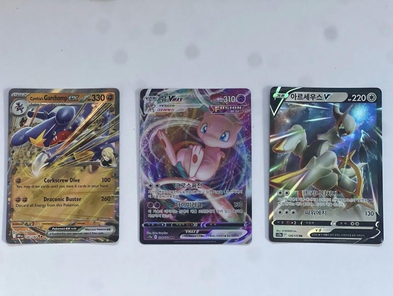 Pokemon TCG: 60+ Card Bundle GUARANTEED 3x Ex/v/vstar + Rare, Uncommon ...