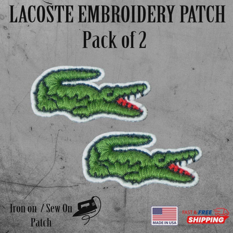 Alligator Applique - Etsy