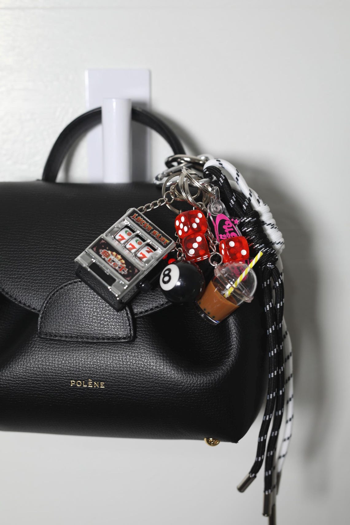 Boba Slot Machine Bag Charms Keychain Accessories for Purse Handbag - Etsy