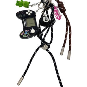 Video Game Charms Keychain Accessories for Purse Handbag - Etsy