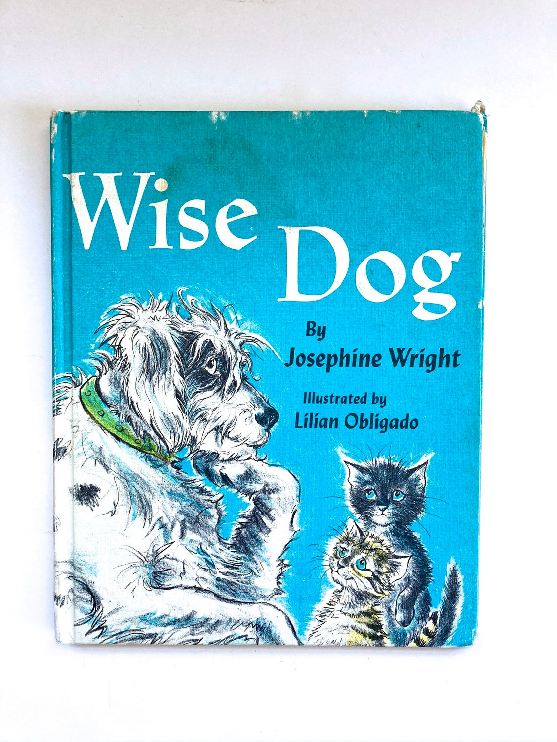 Vintage 1960's Wise Dog by Josephine Wright Super Cute - Etsy