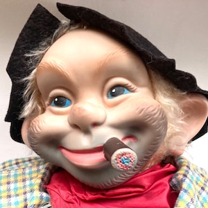 Vintage 1960s Rushton Rubber Face Hobo Doll Cute - Etsy