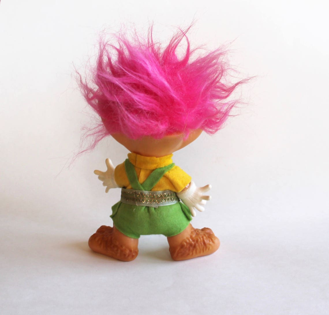Vintage 1970's Royalty Industries Vinyl Troll Doll With - Etsy