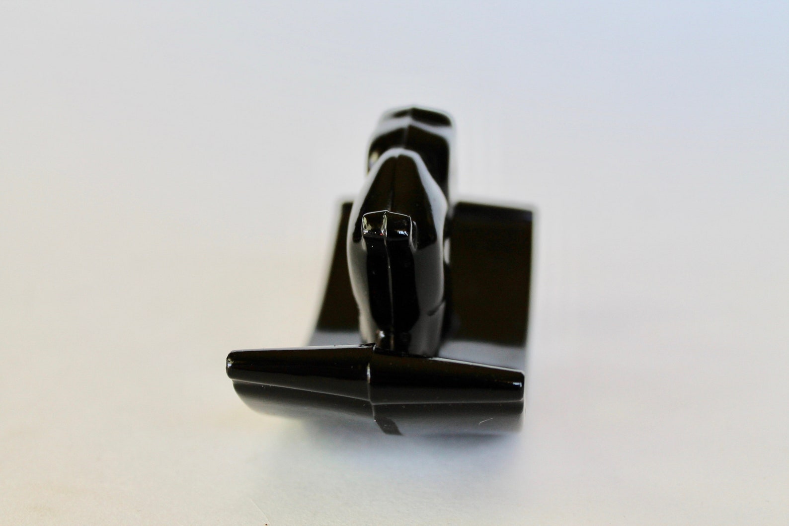 Vintage 1940s Black Glass Elephant Ink Blotter Super Cute | Etsy