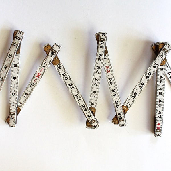 Folding Wood Ruler - Etsy