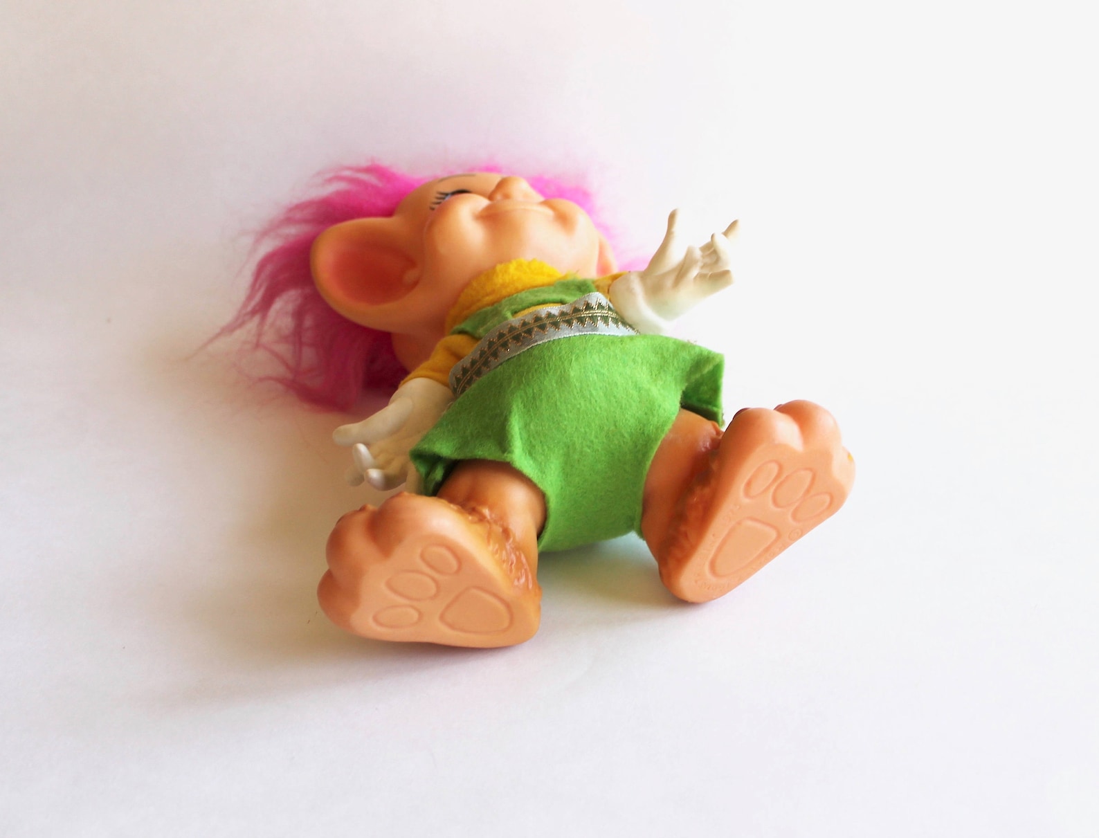 Vintage 1970's Royalty Industries Vinyl Troll Doll With - Etsy