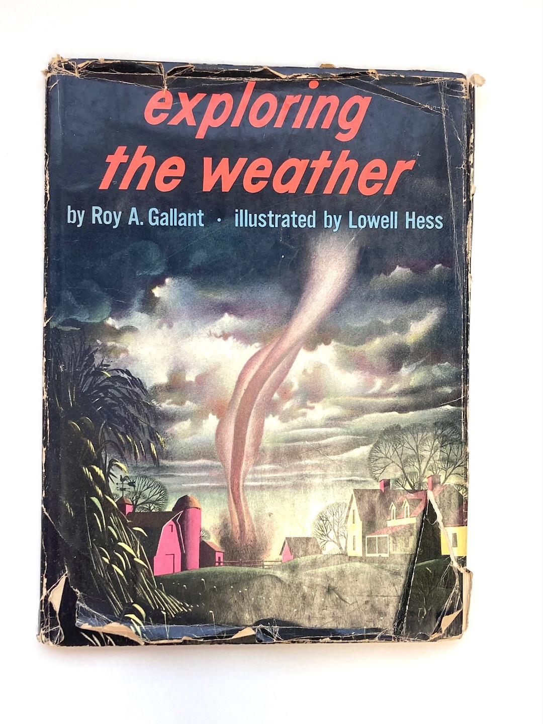 Vintage 1950's Exploring the Weather Book With Super Cute Illustrations ...