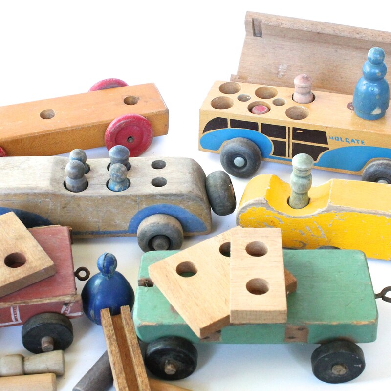 Peg People Car - Etsy