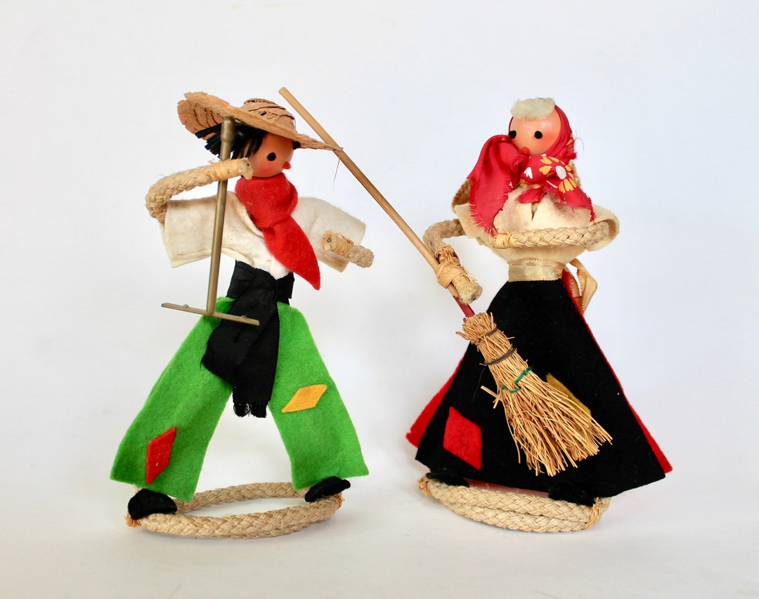 Vintage 1950's Pair of Rope Dolls! - Etsy New Zealand