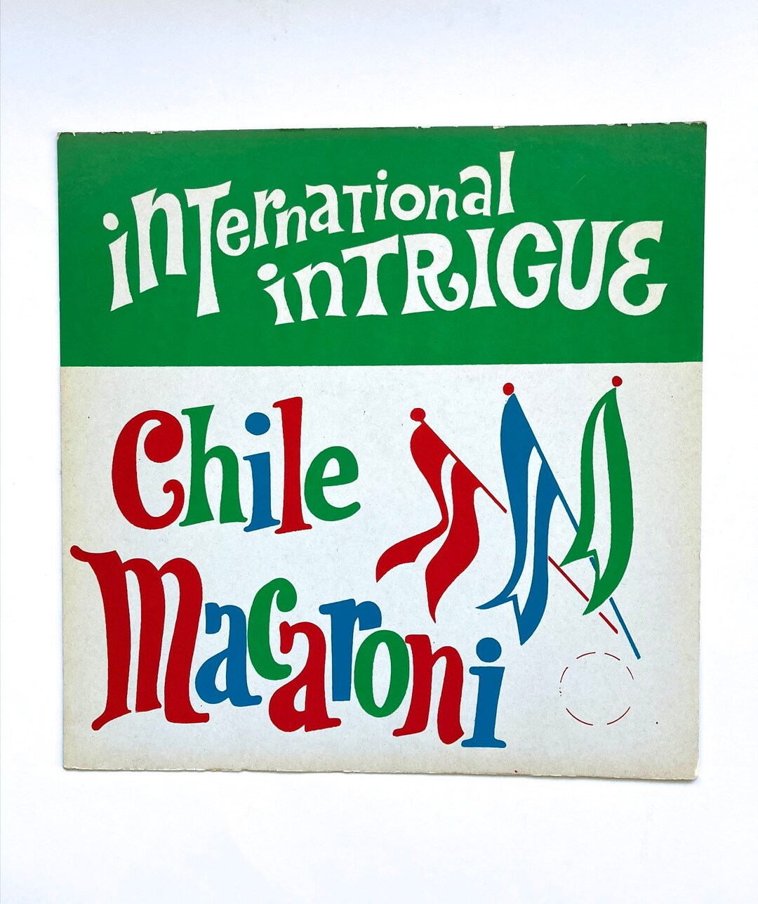 Vintage 1960's Advertising Supermarket Display Sign: "international ...