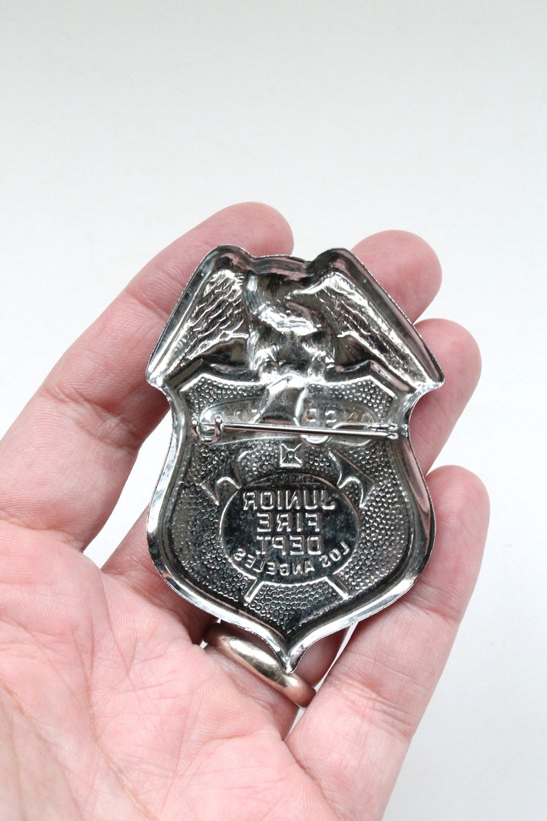 Vintage 1950's Junior Fire Dept. Inspector Pin/badge - Etsy
