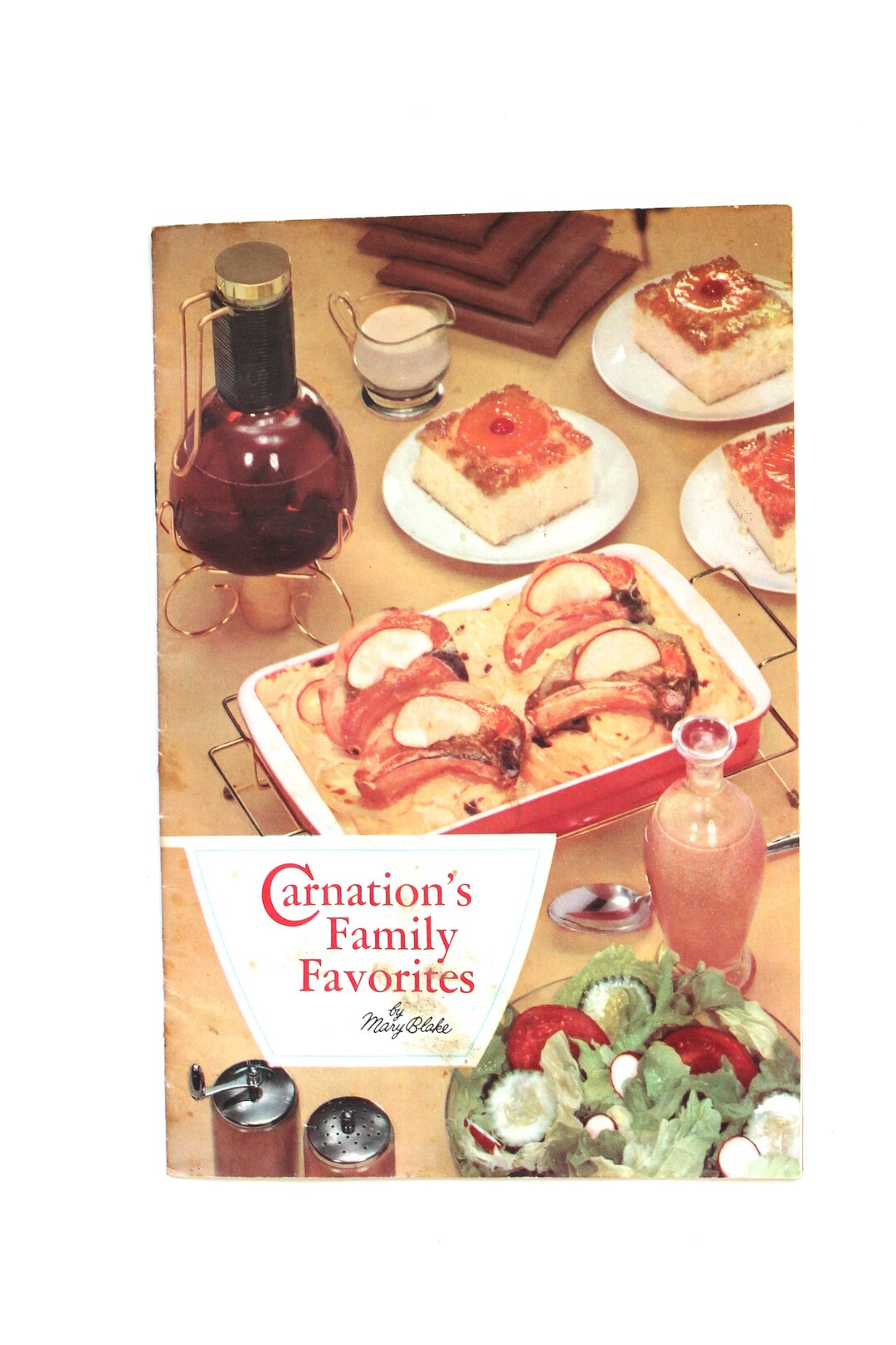 Vintage 1950's Carnation's Family Favorites Cooking Pamphlet! Mickey ...