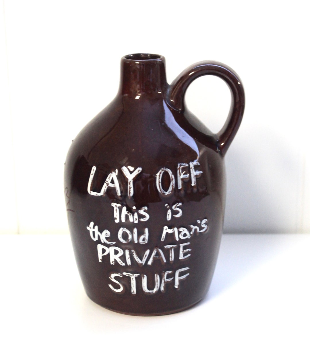 Vintage 1950's-60's Hill Billy Jug Booze Decanter! Mid Century Barware ...