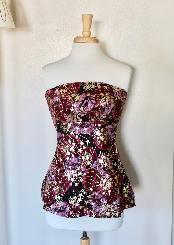 african women purple blouse - Gem