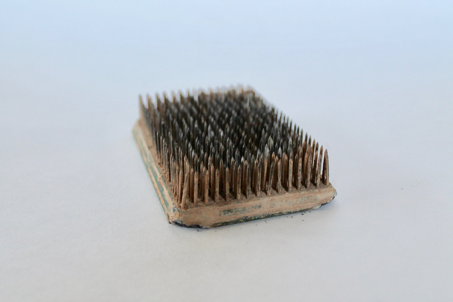 Vintage Rectangular Metal Flower Pin for Floral Arrangements - Etsy