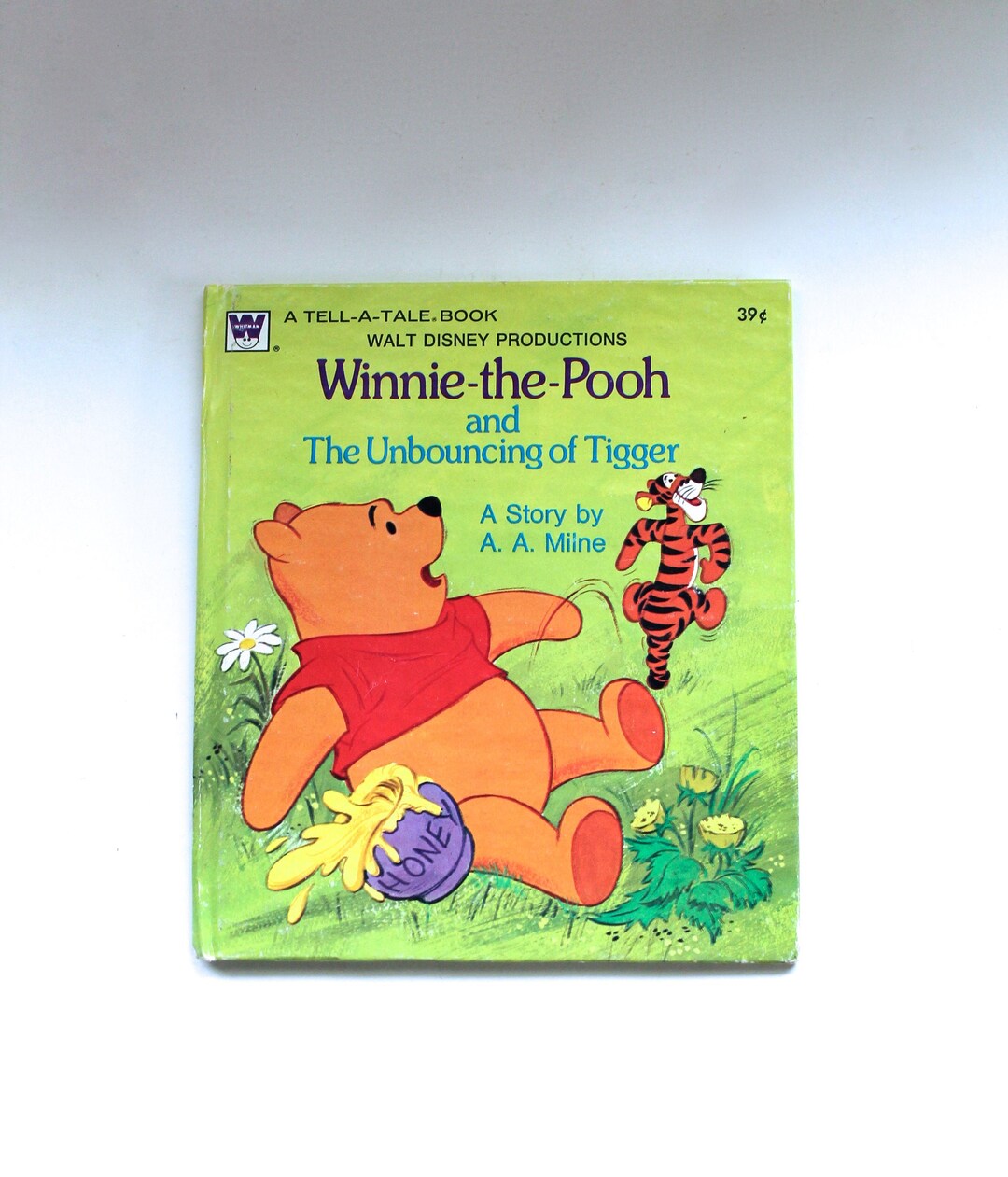 Vintage 1970's Disney "winnie the Pooh and the Unbouncing of Tigger ...