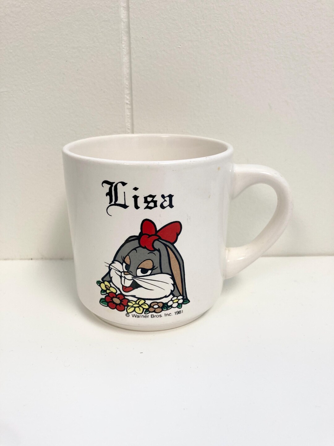 Vintage 1980's Six Flags Magic Mountain Personalized Lola Bunny Looney ...