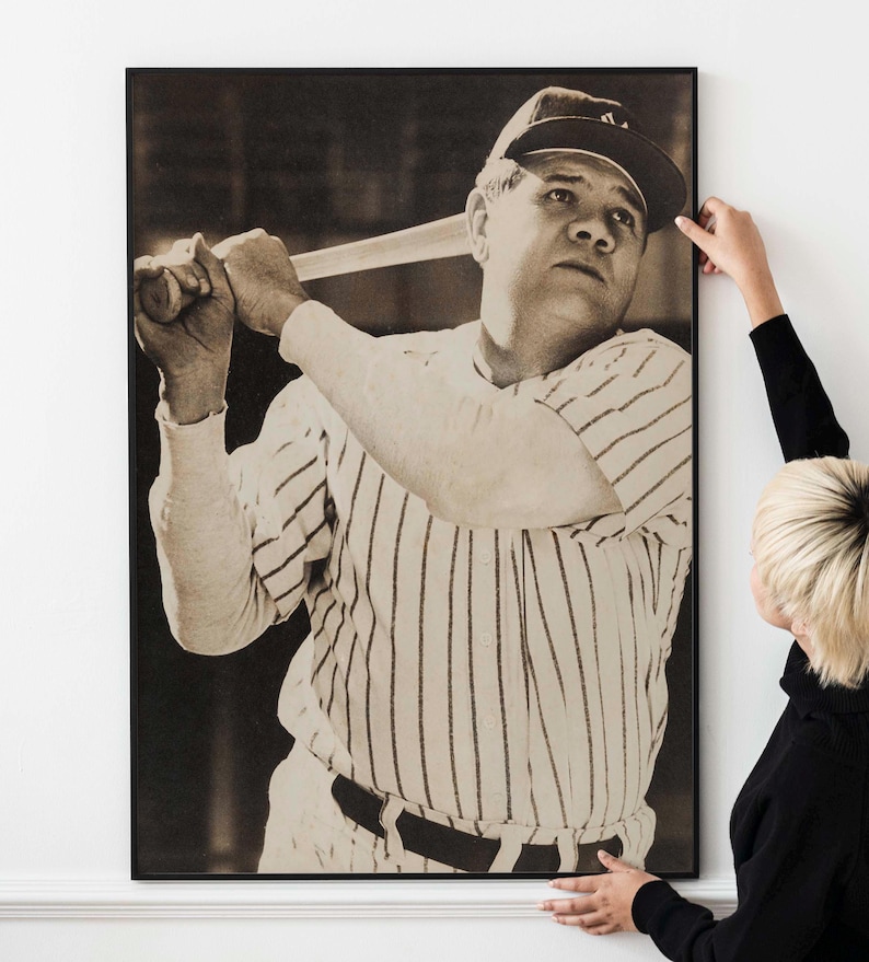 Three Babe Ruth Posters – New York Yankees Promotional Prints PRINTABLE ...