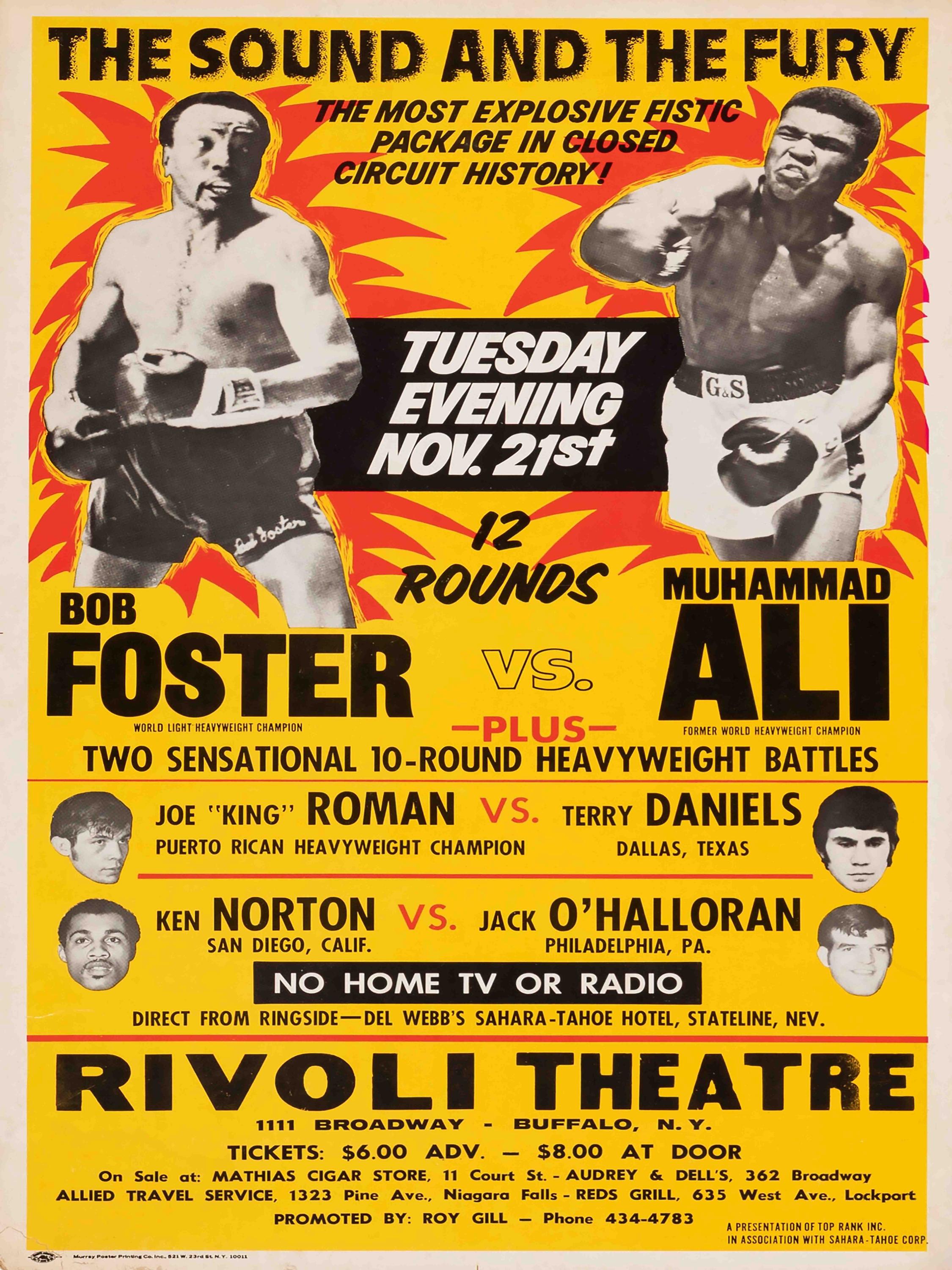 1970s Heavyweight Boxing Poster – Vintage Fight Night Sports Print - Etsy