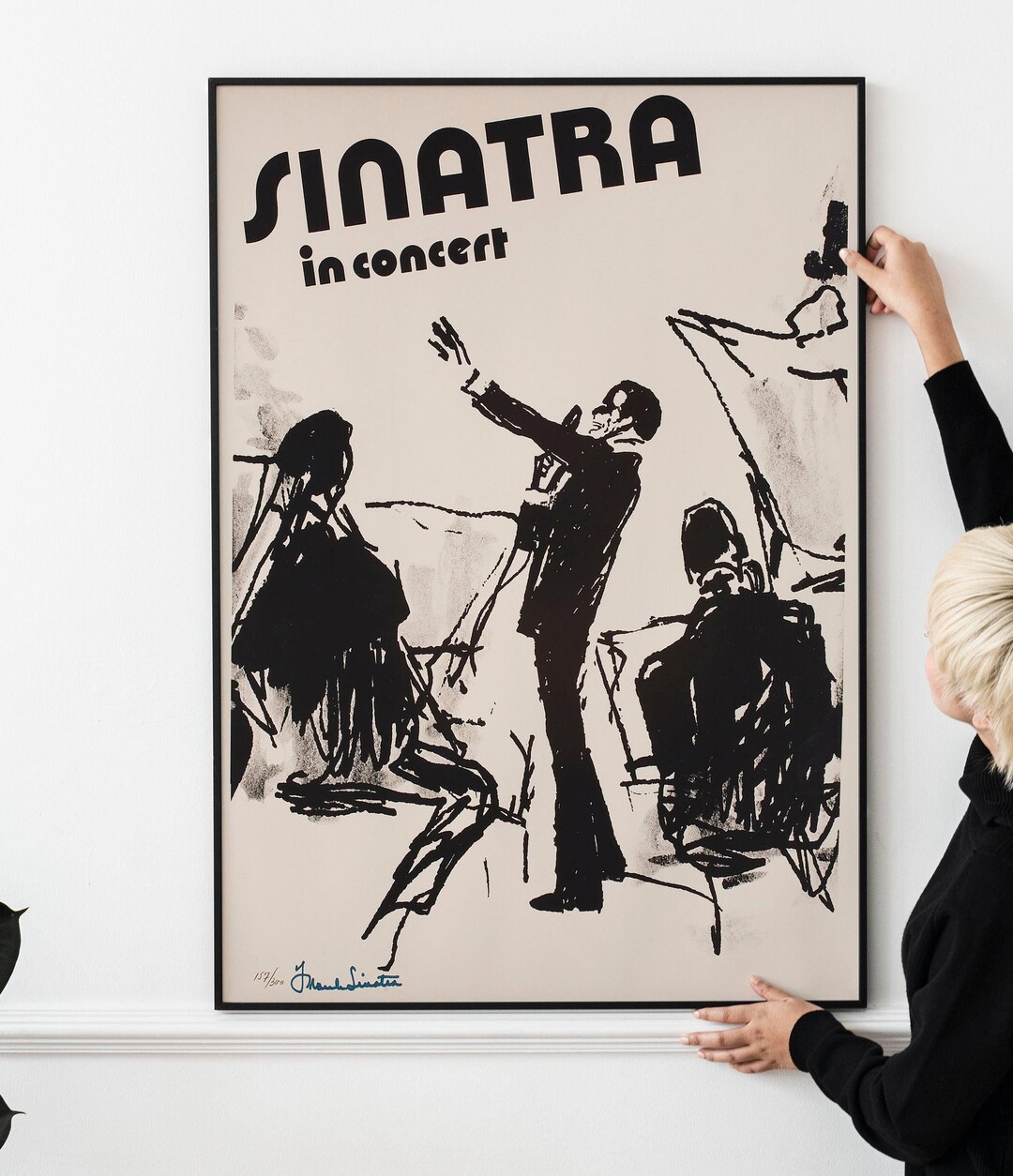 Frank Sinatra Concert Poster 1970 – Vintage Jazz Music Legend - Etsy