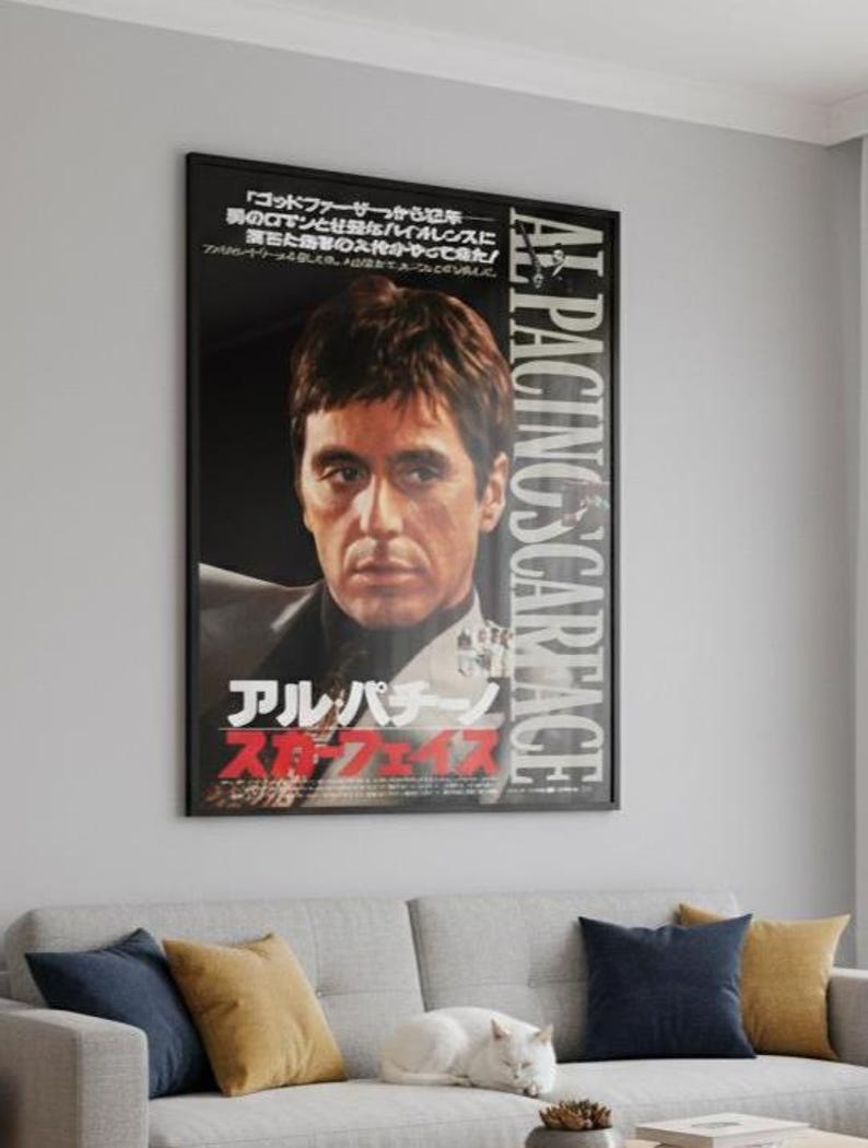 Scarface (1984) – Al Pacino and the Rise of 1980s Crime Cinema Poster ...