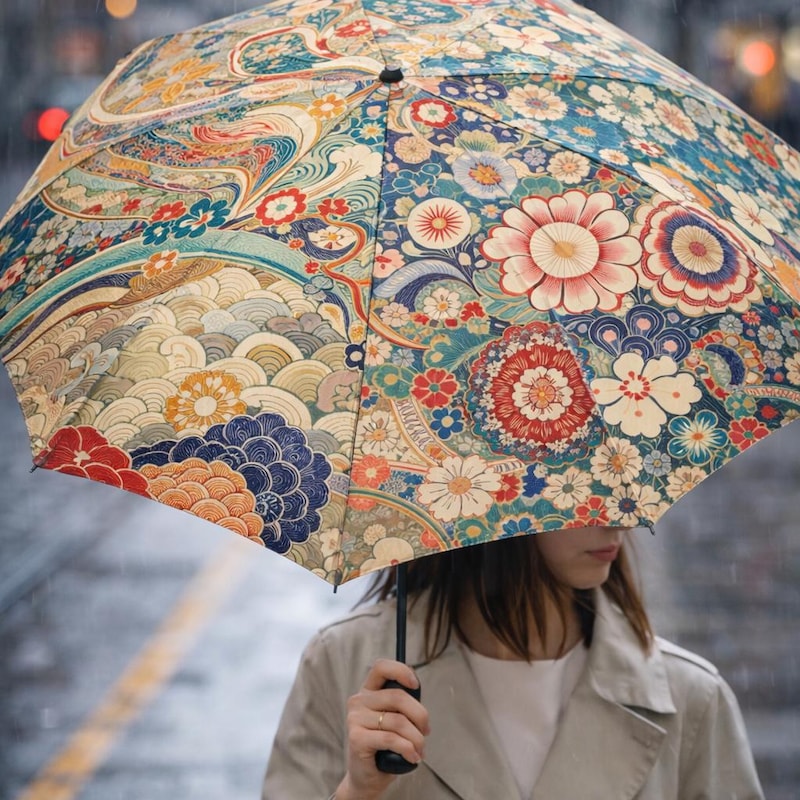 Rain umbrella kimono - Etsy.de