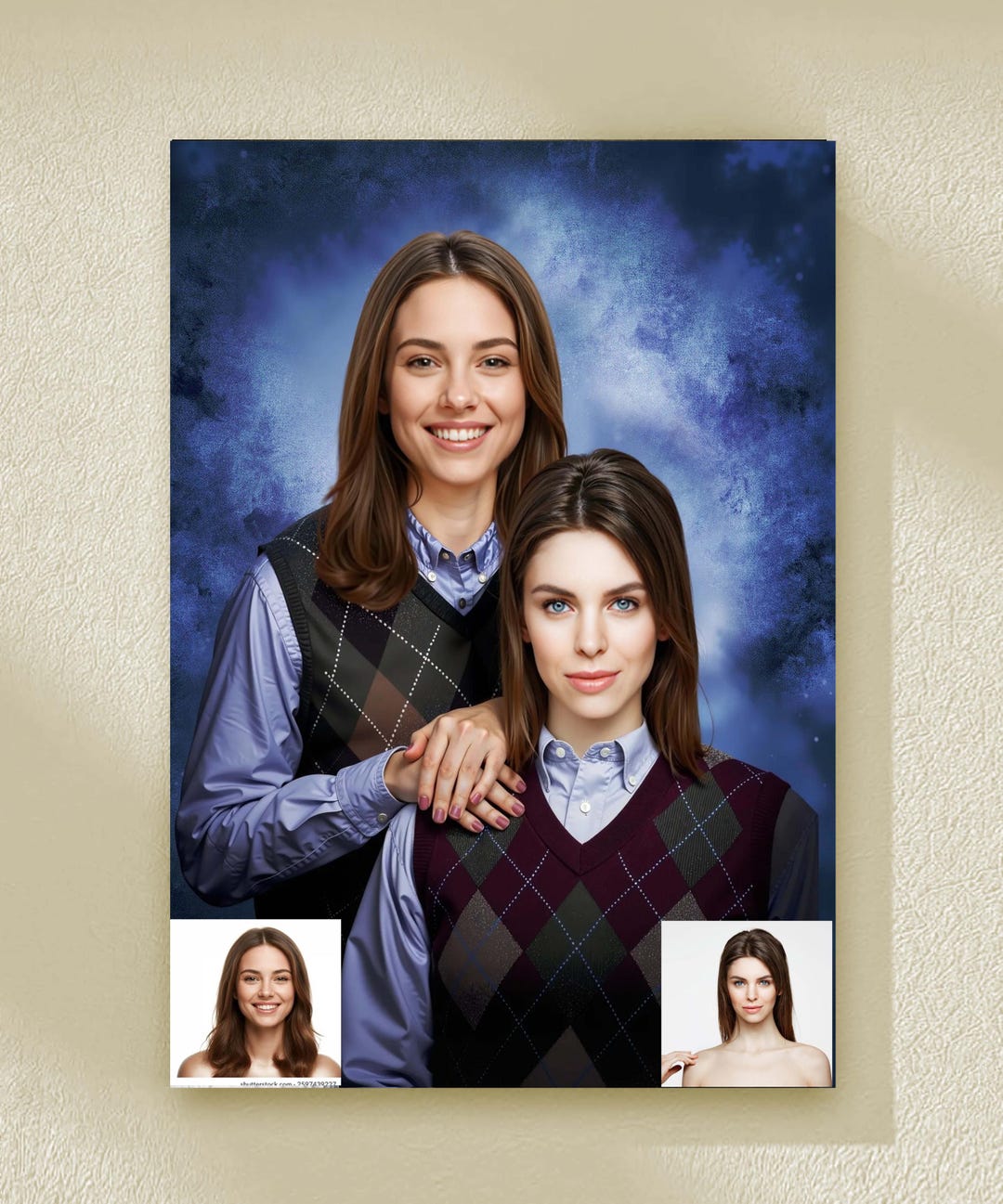 Custom 'step Brothers' Movie Poster Portrait: Personalized Digital Art ...