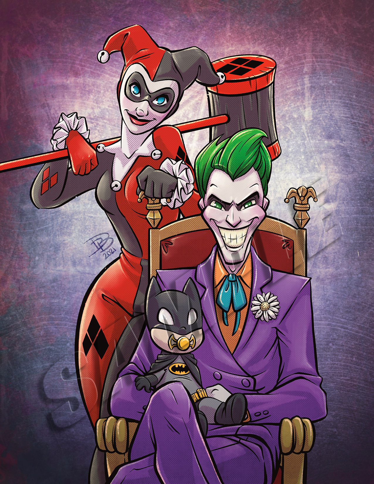 Prints Joker Family Portrait Digital Prints etna.com.pe