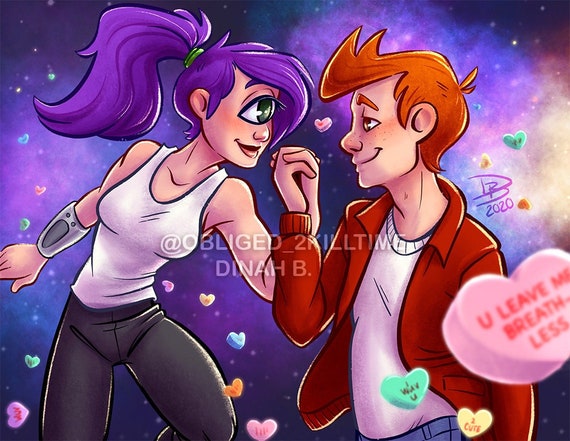 Futurama Amy And Fry