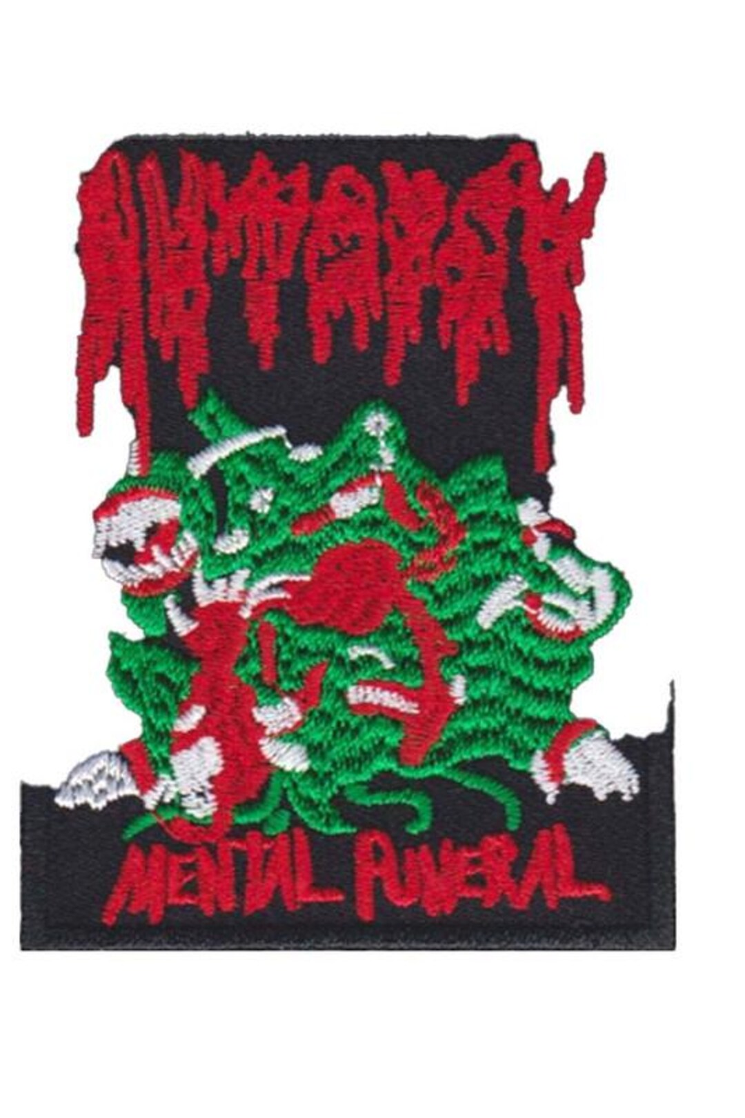 Autopsy Death Metal Band Mental Funeral Embroidered Patch Badge ...